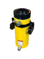 China 95T Hollow Plunger Hydraulic Cylinder 153mm Stroke Hydraulic Ram for sale