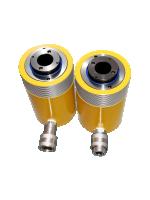 China 95T Hollow Plunger Hydraulic Cylinder 153mm Stroke Hydraulic Ram for sale