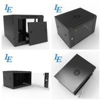 China SPCC Server Wall Mounted Rack Cabinet 450mm / 600mm Depth Assembled for sale