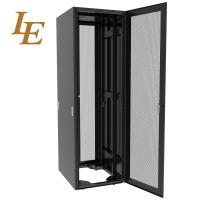 China IP20 Degree Of Protection Nine-folded profiled SPCC Server Rack Cabinet for Your Requirements IEC297-2 for sale