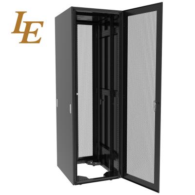 China IP20 Degree Of Protection Nine-folded profiled SPCC Server Rack Cabinet for Your Requirements IEC297-2 for sale