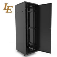 China 800kg Cold Rolled Steel Server Rack Cabinet System With IP20 Degree Of Protection for sale