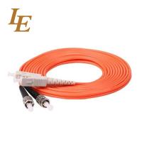 China LC To FC Single Mode Duplex Fiber Optic Patch Cord For Telecommunications And Cable TV for sale