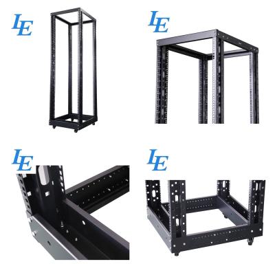 China 18-47u 4 Post Rack 500kg Open Frame Server Rack for sale