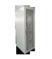 China OEM ODM RAL7035 Gray RAL9004 RAL9005 Black SPCC 19 Inch Perforated Mesh Door Server Rack Enclosures For Data Center for sale