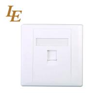 China LE 86X86mm Or 114x70mm Networking OEM  RJ45 Faceplate for sale