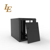 China LE Manufacture 4U 6U Assembled Packing Wall Mount Box Server Rack Cabinet for sale