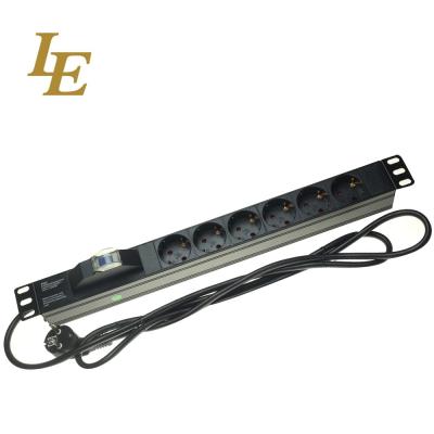 China EU Power Distribution IT Infrastructure Server Rack PDU GER Type for sale