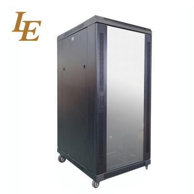 China SPCC Cold Rolled Steel 600x800mm 27u Network Equipment Cabinet for sale