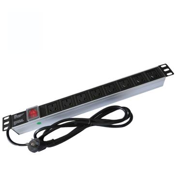China 1.5U Server Cabinet PDU Australia Socket Type for Server Cabinets for sale