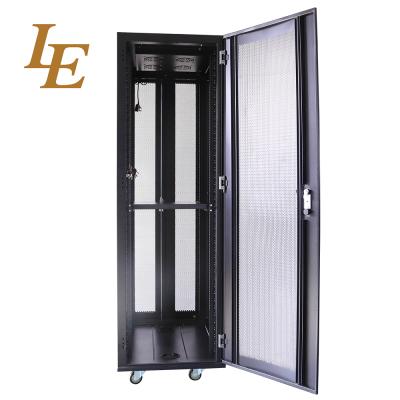 China Server Rack Cabinet 42U 19 Inch Floor Standing Network Rack Cabinet with Multiple Depth Options and Durable Surface Treatment for sale