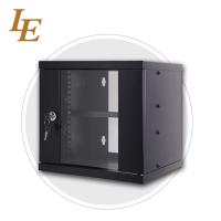 China Compact Server Rack Cabinet 10 Inch Single Section Wall Mount Mini Cabinet Designed for Secure Storage and Space Utilization for sale
