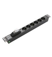 China LE Power Distribution Unit France Socket 1U Height Aluminium Alloy 6/12 Output Modules Industrial Outdoor Use 220V 10A Server for sale