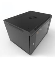 China 19 INCH 6U 9U 12U 15U 600MM WIDTH  WALL MOUNTED CABINET DATA CENTER SINGLE SECTION RACK for sale