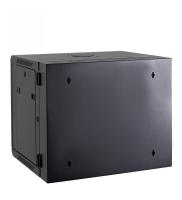 China 4U 6U 9U 12U 19 Inch 600x550mm 600x600mm Data Dual Section Wallmount Cabinet with Removable Side Panels for sale