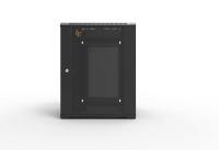 China 19Inch Mini Server Rack Cabinet , Wall Mount Rack Enclosure Server Cabinet for sale