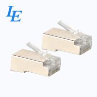 China LE-G001S RJ45 Male Connector 30V Rated Voltage CAT6/Cat5e Modular Plug with 22.45mm Length and -40°C to 70°C Temperature Range for sale