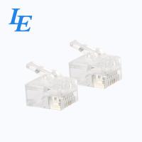 China LE-G007 Cat6 RJ45 Through Connector - 16A Rated Current, 125V Voltage Rating, 750 Mating Cycles for sale