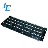 China 4U 96 Port UTP Patch Panel with Dual IDC Connectors for 22-26 AWG Wiring - Phosphor Bronze Contacts for sale