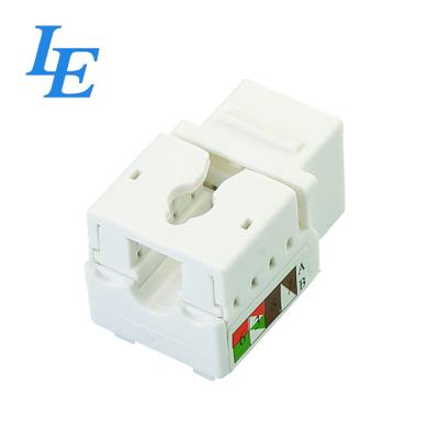 China 8 Pin Cat6 Shielded Keystone Jack - UL94-V0 Rated, 750+ Cycle Life, -40°C to 70°C Temperature Range for sale