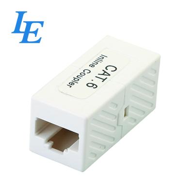 China CAT6 Network Keystone Jack RJ45 Connector with 750+ Insertion Cycles and Gold Plated 8-Pin Contacts for sale