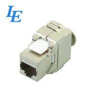 China Phosphor Bronze Toolless Keystone Jack CAT6 FTP UL94-V0 with 750+ Contact Life and -40°C to 70°C Storage Range for sale
