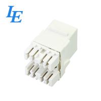 China 8 Pin Network Keystone Jack with RJ45 Connector for CAT5E/CAT6 UTP, UL94-V0 Housing, 750+ Cycle Life for sale