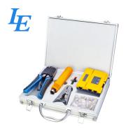 China Network Wiring Tools Kit with 0.5-6.0mm² Wire Stripping Range and Complete 7-Tool Set in 300×220×60mm Case for sale