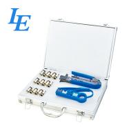 China RJ45/12/11 Network Cable Tool Set with Crimping, Cutting, Stripping Functions - 300mm Tool Box & CE Certified for sale