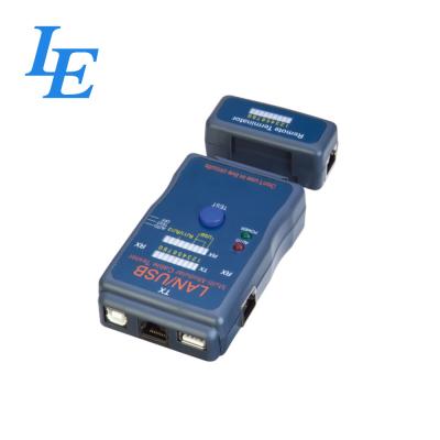 China RJ45 LAN Cable Continuity Tester with Multi-Port Support for UTP/STP, USB, RJ11/RJ12, BNG Coaxial and RCA Cables for sale