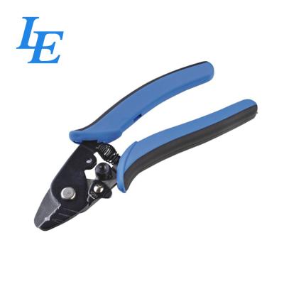 China Multi-Purpose Fiber Optic Drop Cable Stripper with 3 Stripping Guides for 2mm, 900μm, 250μm Layers - 160mm Professional Tool for sale