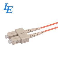 China SC/UPC Optical Patch Cord with Ceramic Ferrule - 0.9mm/2.0mm/3.0mm Cable Diameter Options for Single/Multimode Fiber for sale