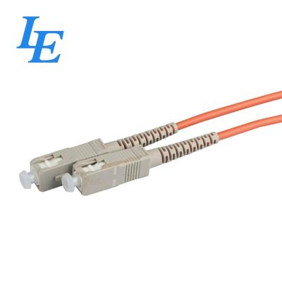 China LE Simplex Patch Cord Optical Cable with 0.2dB Insertion Loss, 60dB Return Loss, 3.0mm Diameter for FTTX Networks for sale