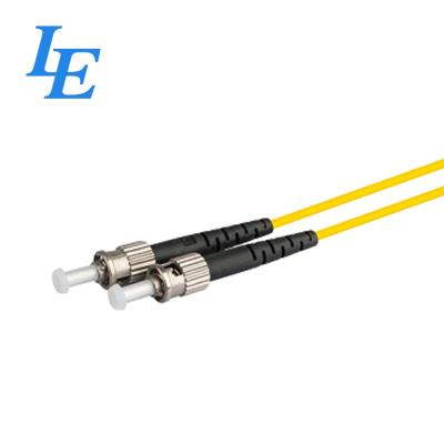China FC/PC Single Mode Optical Patch Cord with 0.9mm-3.0mm Diameter and ≤0.2dB Insertion Loss for sale