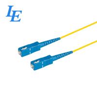 China Fiber Optic Patch Cord with 0.9mm-3.0mm Diameter Options, ≤0.2dB Insertion Loss, -40℃ to +75℃ Temperature Range for sale