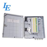 China 32 Port Outdoor Fiber Optic Distribution Box 200x215x54mm for FTTX/FTTH Networks with PLC Splitter Compatibility for sale