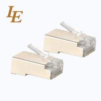 China FTP 8P8C Copper Ethernet RJ45 Connector Cat5e Cat6 Cat6A 3U Modular Plug for sale
