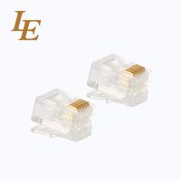 China FTP 8P8C Copper Ethernet RJ45 Connector Cat5e Cat6 Cat6A 3U Modular Plug for sale