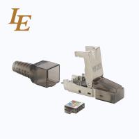 China FTP 8P8C Copper Ethernet RJ45 Connector Cat5e Cat6 Cat6A 3U Modular Plug for sale