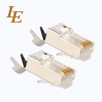 China FTP 8P8C Copper Ethernet RJ45 Connector Cat5e Cat6 Cat6A 3U Modular Plug for sale