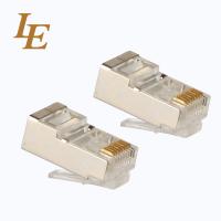 China FTP 8P8C Copper Ethernet RJ45 Connector Cat5e Cat6 Cat6A 3U Modular Plug for sale