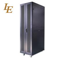 China 42u Rack Mount Network Server Cabinet 600mm, Server Rack with Arc Shaped Meshed Door,In stock network cabinets for sale