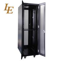 China 42u Rack Mount Network Server Cabinet 600mm, Server Rack with Arc Shaped Meshed Door,In stock network cabinets for sale