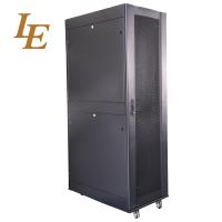 China 42u Rack Mount Network Server Cabinet 600mm, Server Rack with Arc Shaped Meshed Door,In stock network cabinets for sale
