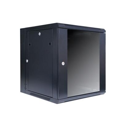 China LE 4U Wall Mount Server Rack Cabinet 19 Inch Network Cabinet IEC297-2 SPCC Cold Rolled Steel Single Section Welded Frame IP20 for sale