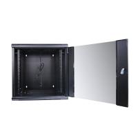 China LE 4U Wall Mount Server Rack Cabinet 19 Inch Network Cabinet IEC297-2 SPCC Cold Rolled Steel Single Section Welded Frame IP20 for sale
