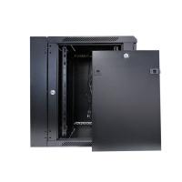 China LE 4U Wall Mount Server Rack Cabinet 19 Inch Network Cabinet IEC297-2 SPCC Cold Rolled Steel Single Section Welded Frame IP20 for sale