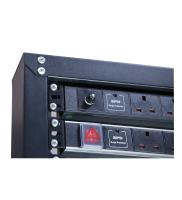 China RC-Open Server Rack Cabinet 19 Inch 18U to 47U Adjustable Depth Cold Rolled Steel Network Rack with Powder Coated Finish for sale