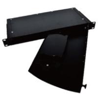 China 1U 12-Port Fiber Optic Patch Panel with 48 Fiber Capacity for Rack Mount Network Management for sale