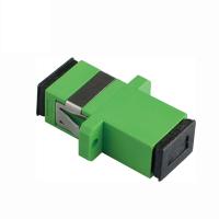 China Low Insert Loss Fiber Optic Connector Adapters 0.2dB Insertion Loss for 850nm/1310nm/1550nm Wavelengths for sale